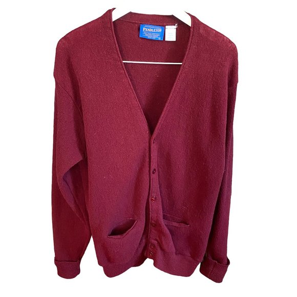 Pendleton | Sweaters | Vintage Mens Pendleton Wool Cardigan L | Poshmark